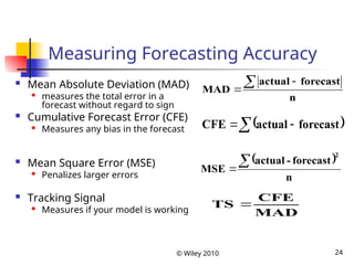 Forecasting FOR UGSEM Managerial Economics.ppt