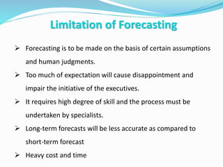 Forecasting :- Introduction & its Applications | PPTX