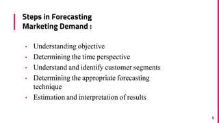 Forecasting marketing-demand | PPTX