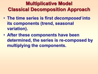 Forecasting-Seasonal Models.ppt