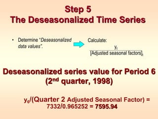 Forecasting-Seasonal Models.ppt