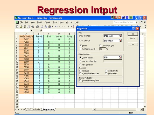 Forecasting-Seasonal Models.ppt | Business Accounting & Finance | Business
