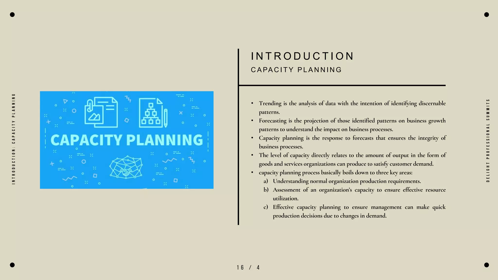 Forecasting and capacity planning | PPTX