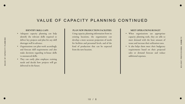 Forecasting and capacity planning | PPTX