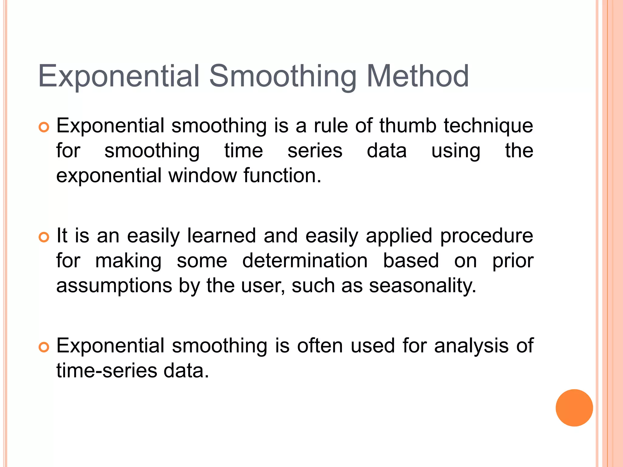 Forecasting and Methods of Forecasting in Production Planning | PPTX