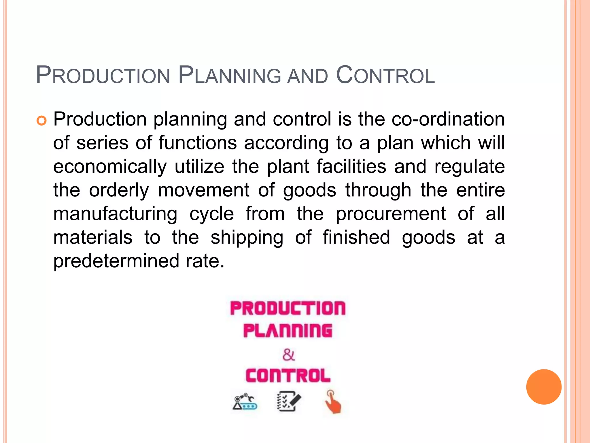Forecasting and Methods of Forecasting in Production Planning | PPTX