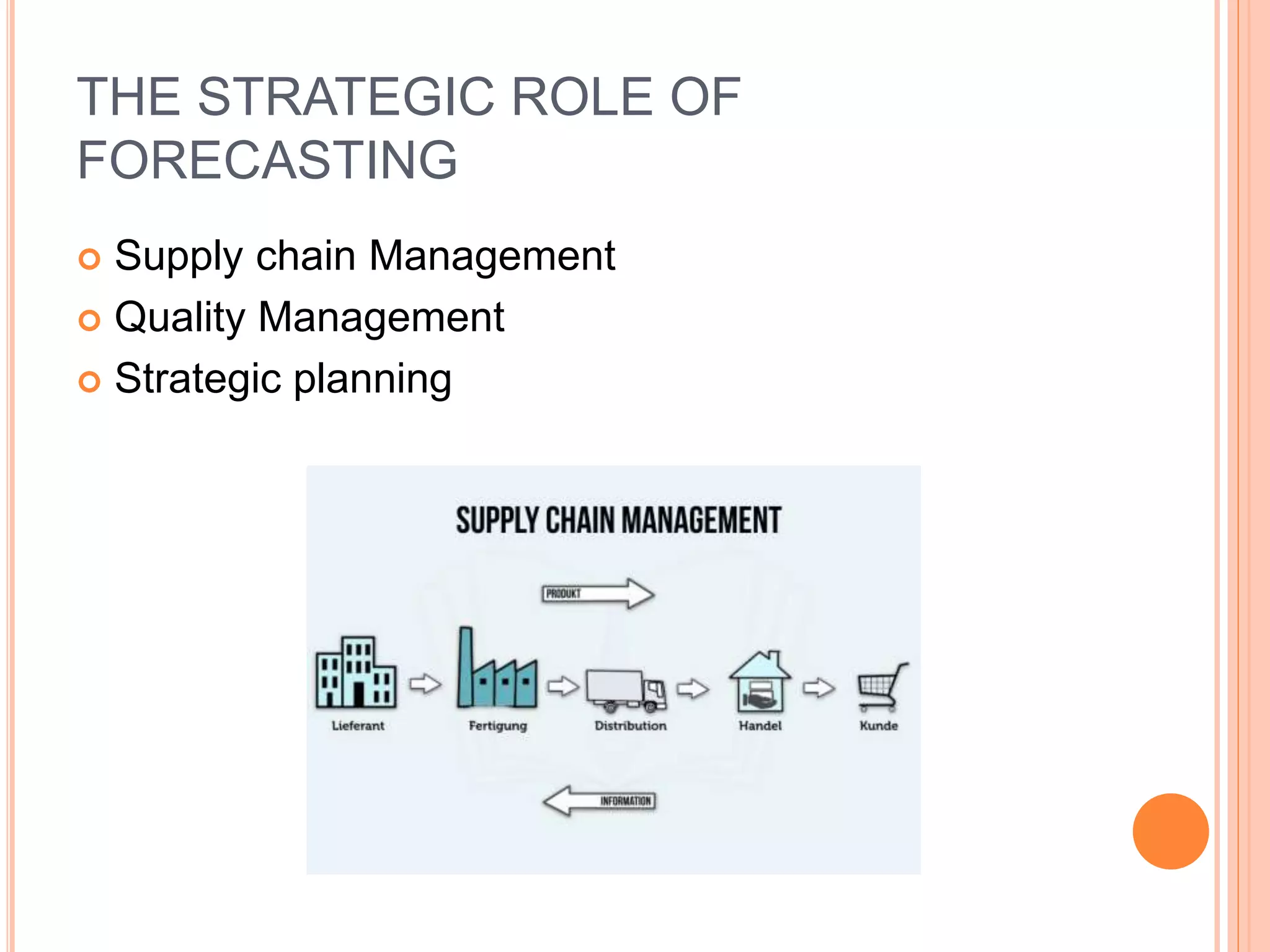 Forecasting and Methods of Forecasting in Production Planning | PPTX