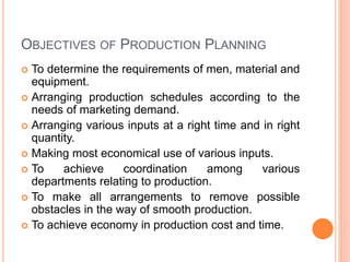 Forecasting and Methods of Forecasting in Production Planning | PPTX
