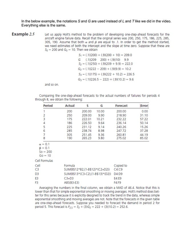 Forecasting book examples | PDF