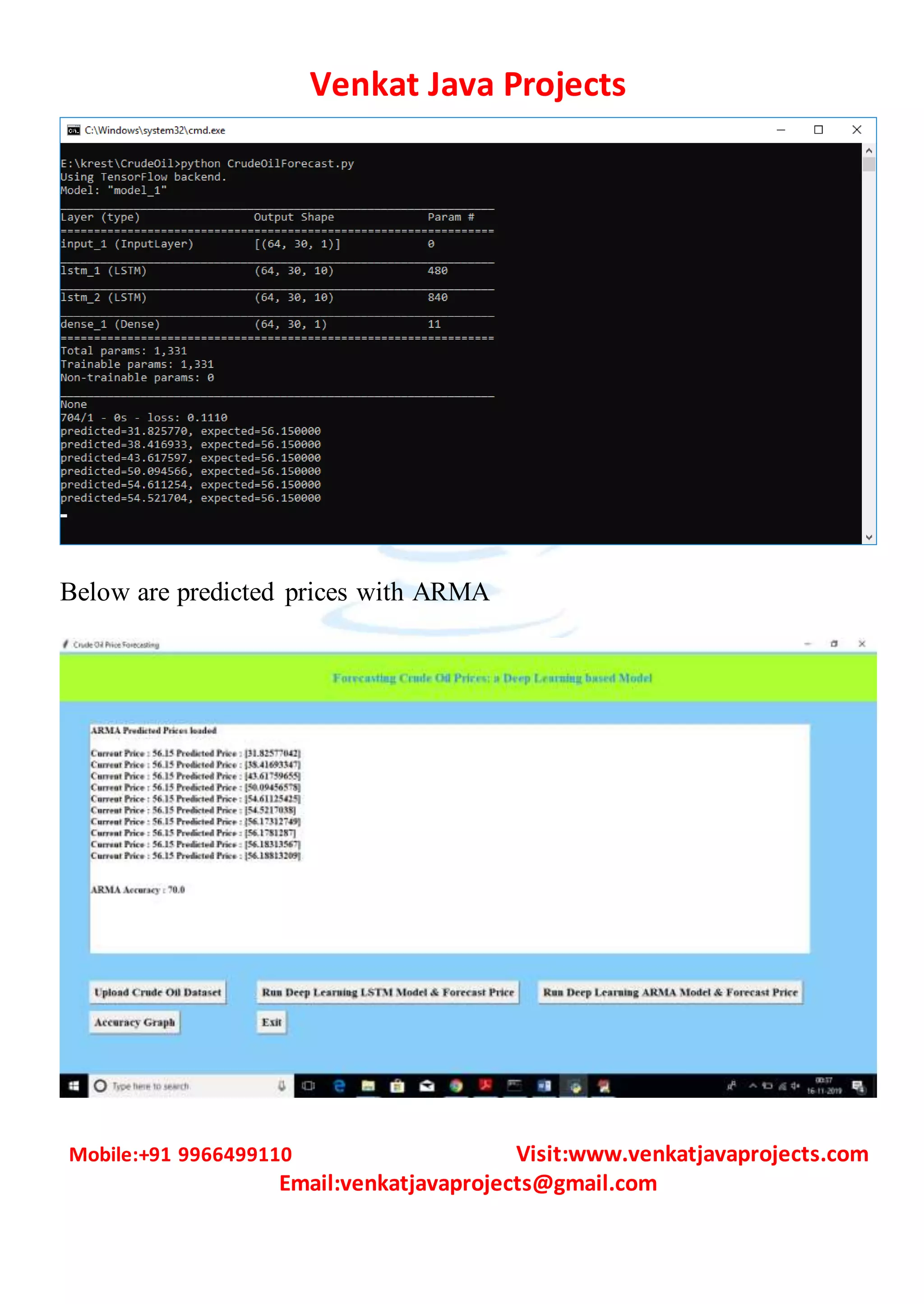 Forecasting Crude Oil Prices A Deep Learning Based Model Docx