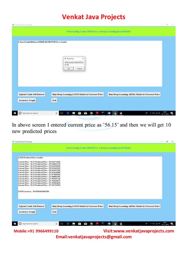 Forecasting Crude Oil Prices A Deep Learning Based Model Pdf