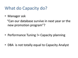 Forecasting database performance | PPTX