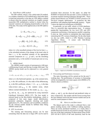 Forecasting electricity usage in industrial applications with gpu acceleration through rapids ai ...