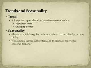 Forecasting lecture MBA AAST OPERATION M | PPTX | Business and Finance