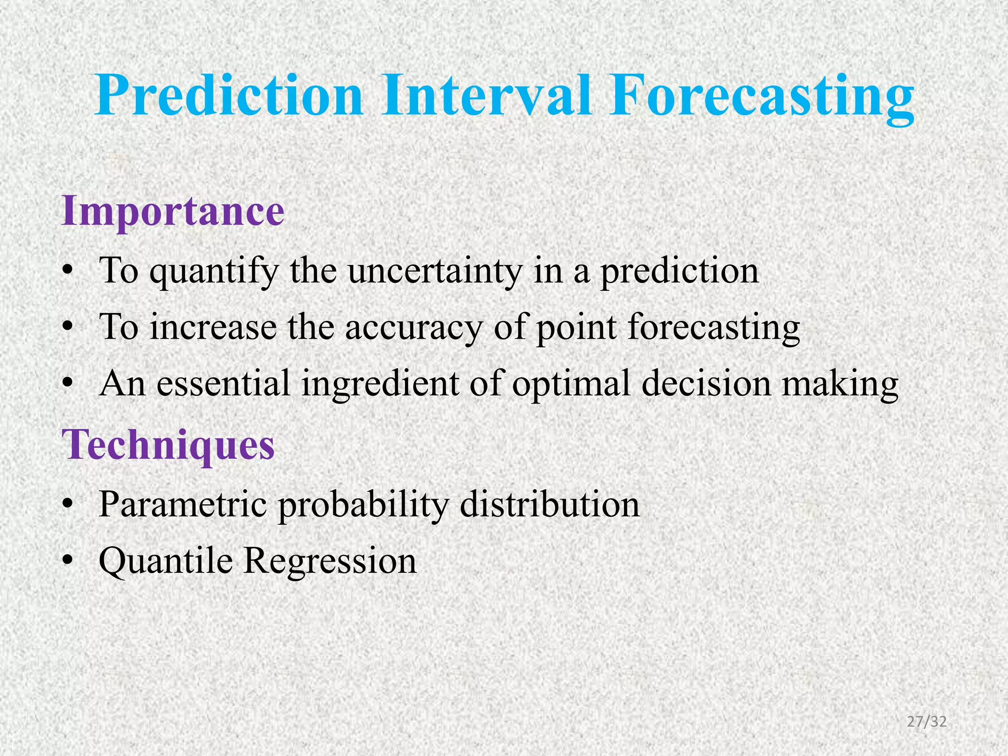 Forecasting Methods Ppt