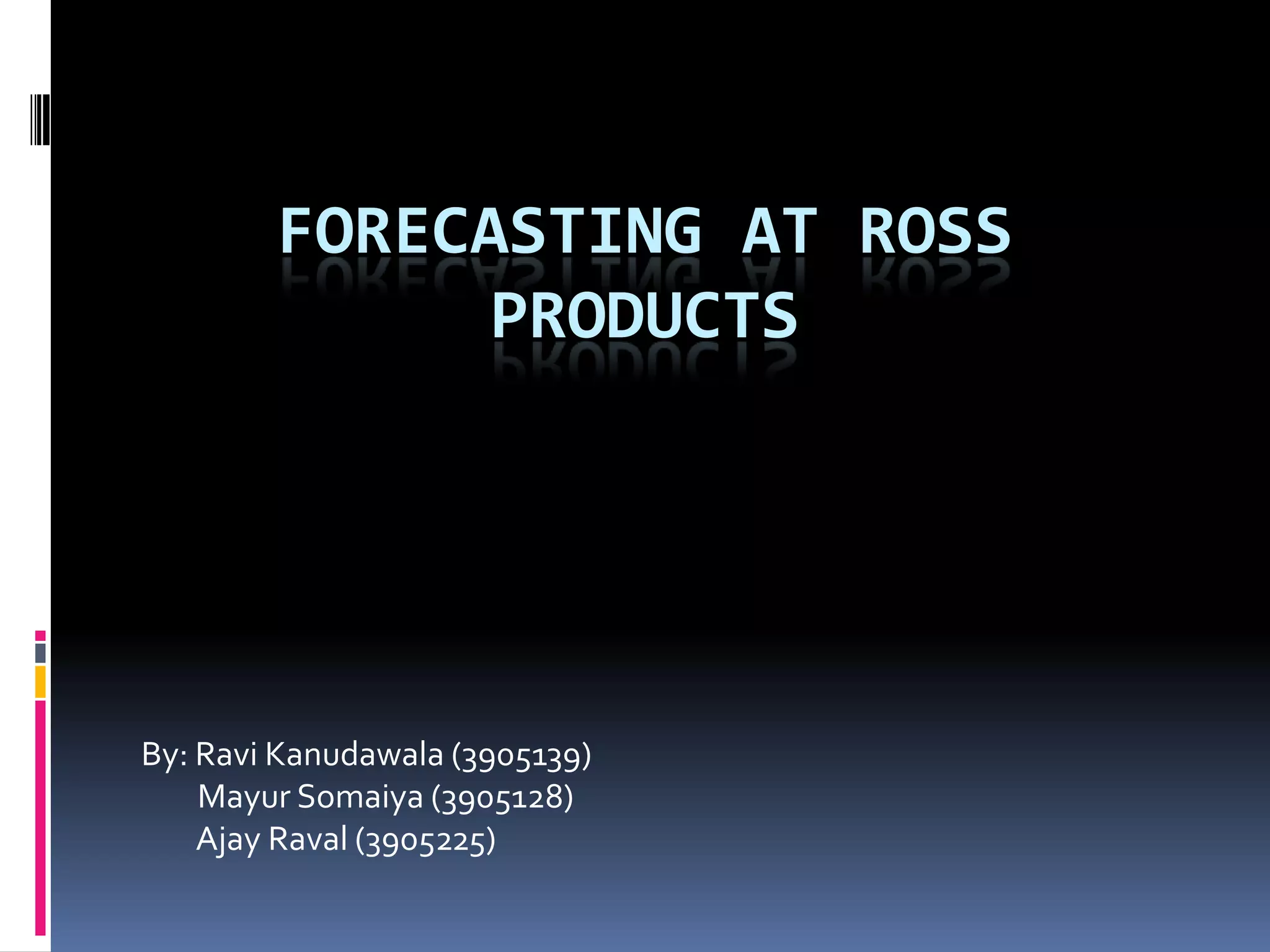 Forecasting Presentation | PPTX