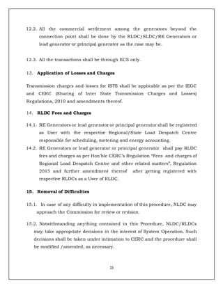 Forecasting, scheduling and im balance handling for | PDF | Power and ...