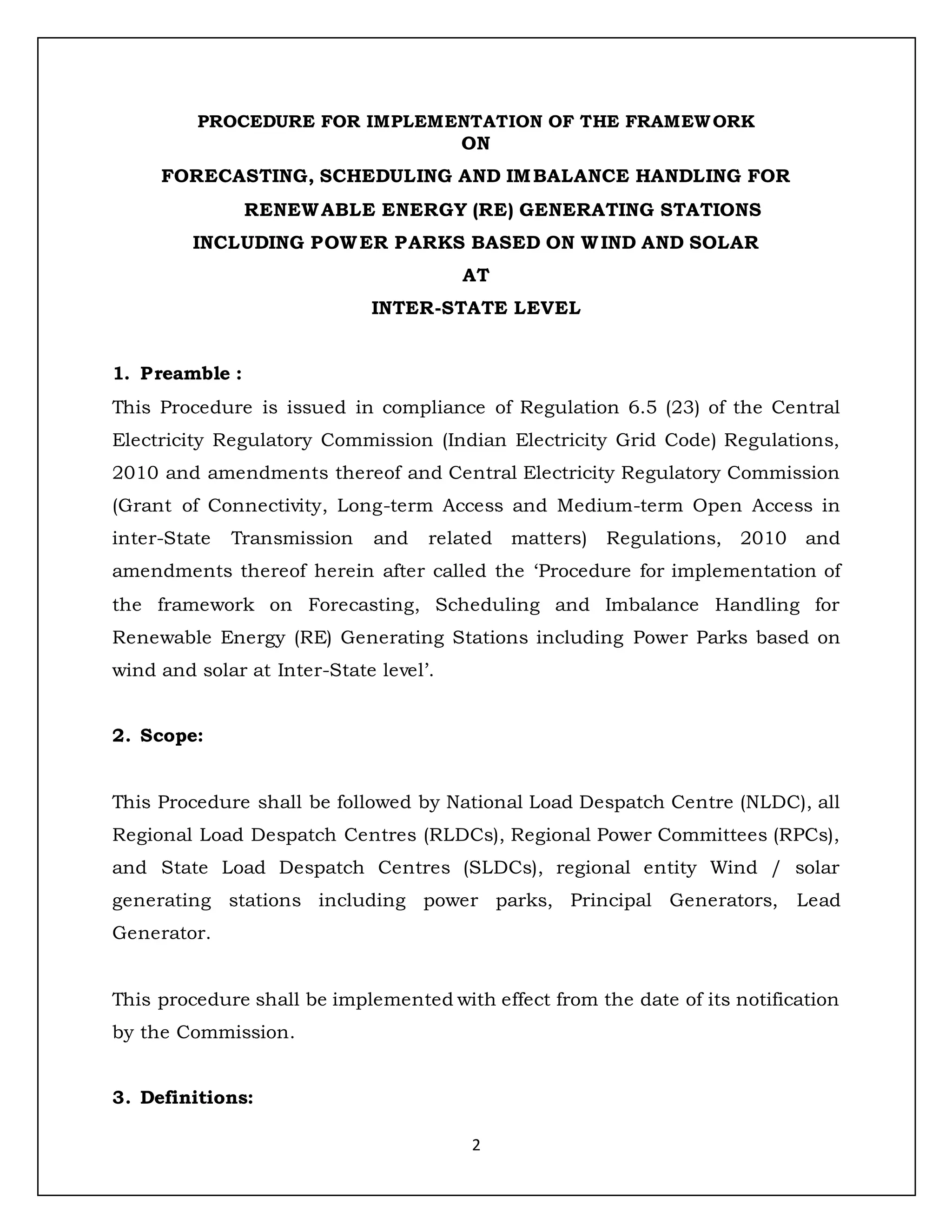 Forecasting, scheduling and imbalance handling for Solar Wind Energy | PDF