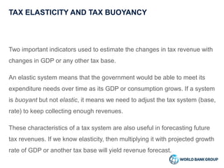 Forecasting tax revenues | PPT