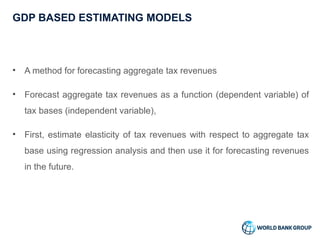 Forecasting tax revenues | PPT