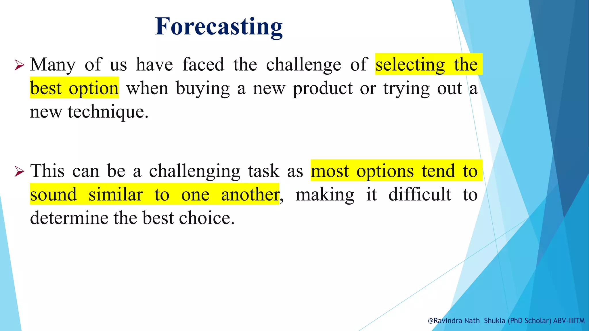 forecasting technique.pptx