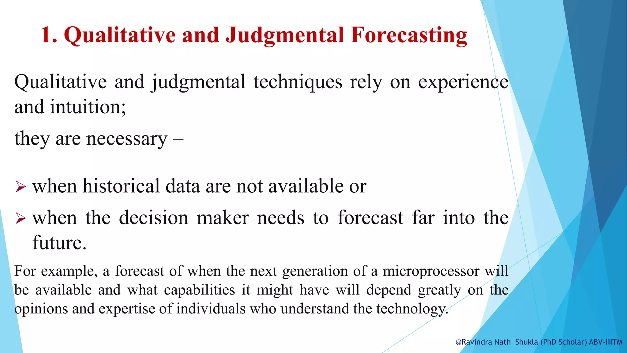 forecasting technique.pptx