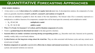 Forecasting Methods | PDF