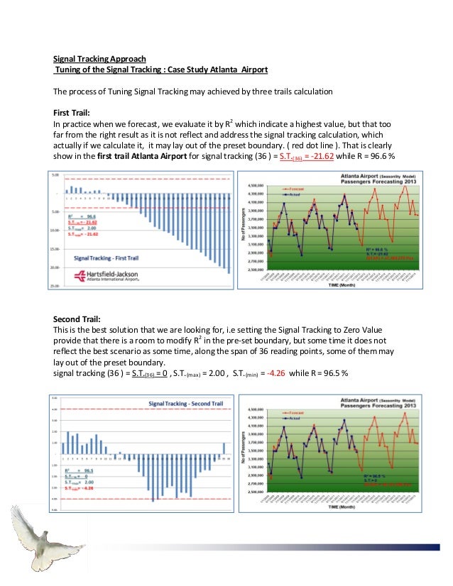 Forecasting Using Signal Tracking Approach