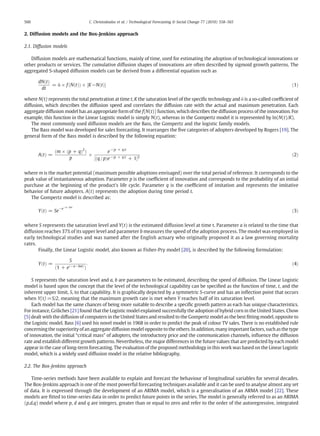 Forecasting with limited data combining arima and diffusion models | PDF