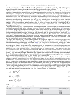 Forecasting with limited data combining arima and diffusion models | PDF