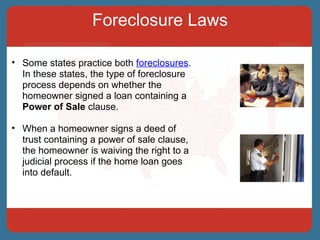 Foreclosure Laws: The Differences Between Judicial And Non-Judicial Foreclosures | PPT