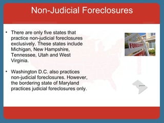 Foreclosure Laws: The Differences Between Judicial And Non-Judicial ...