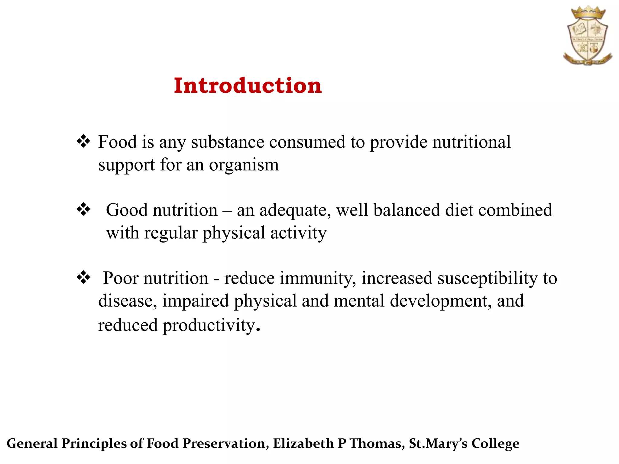 Microbiologygeneral Principles Of Food Preservation Ppt
