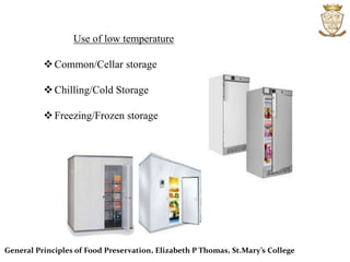 Microbiology:General Principles of Food Preservation | PPTX