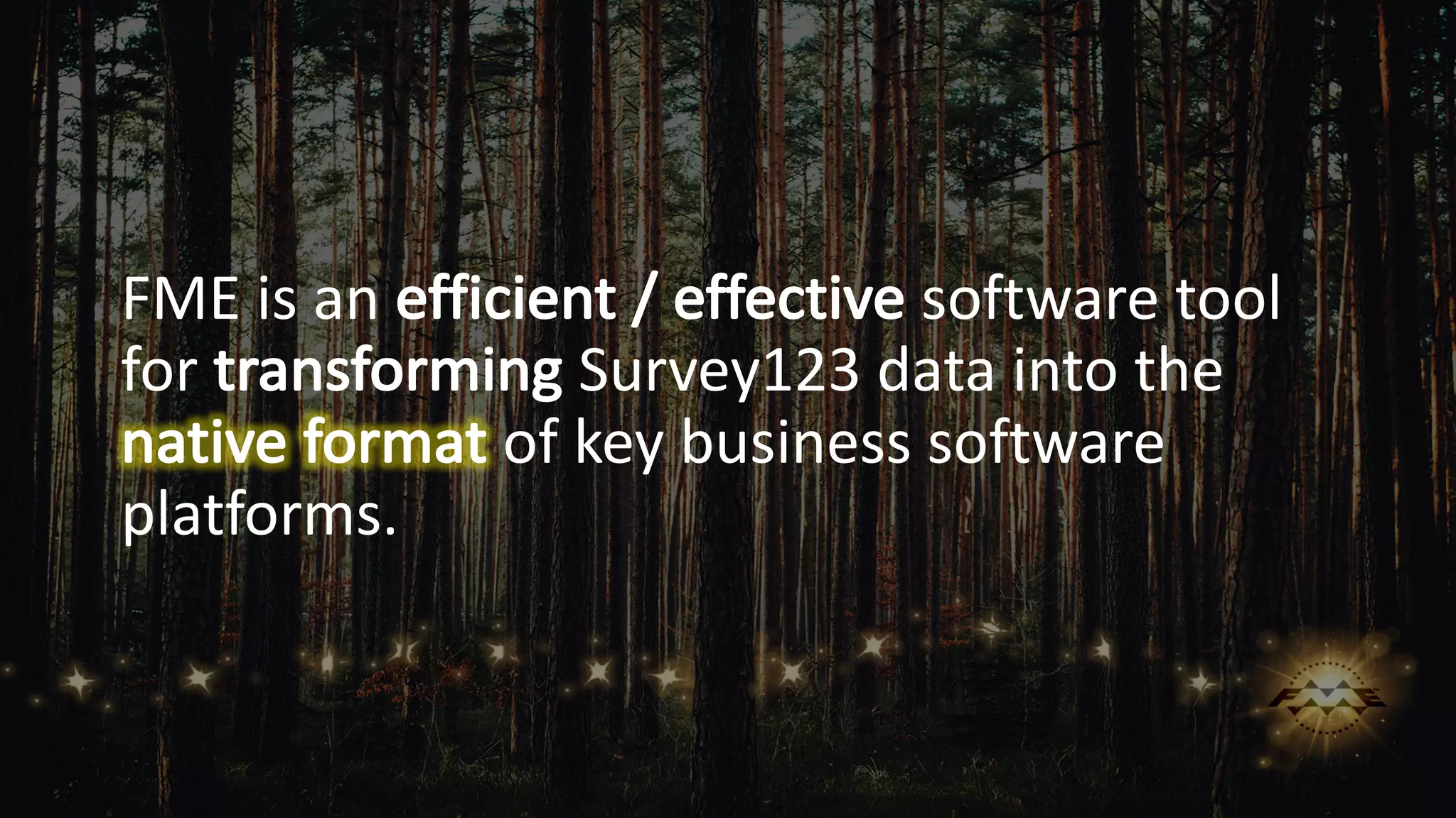 Using FME to Transform Survey 123 Data | PDF