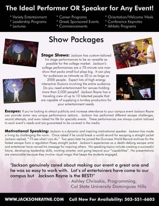 Promotional Brochure | PDF