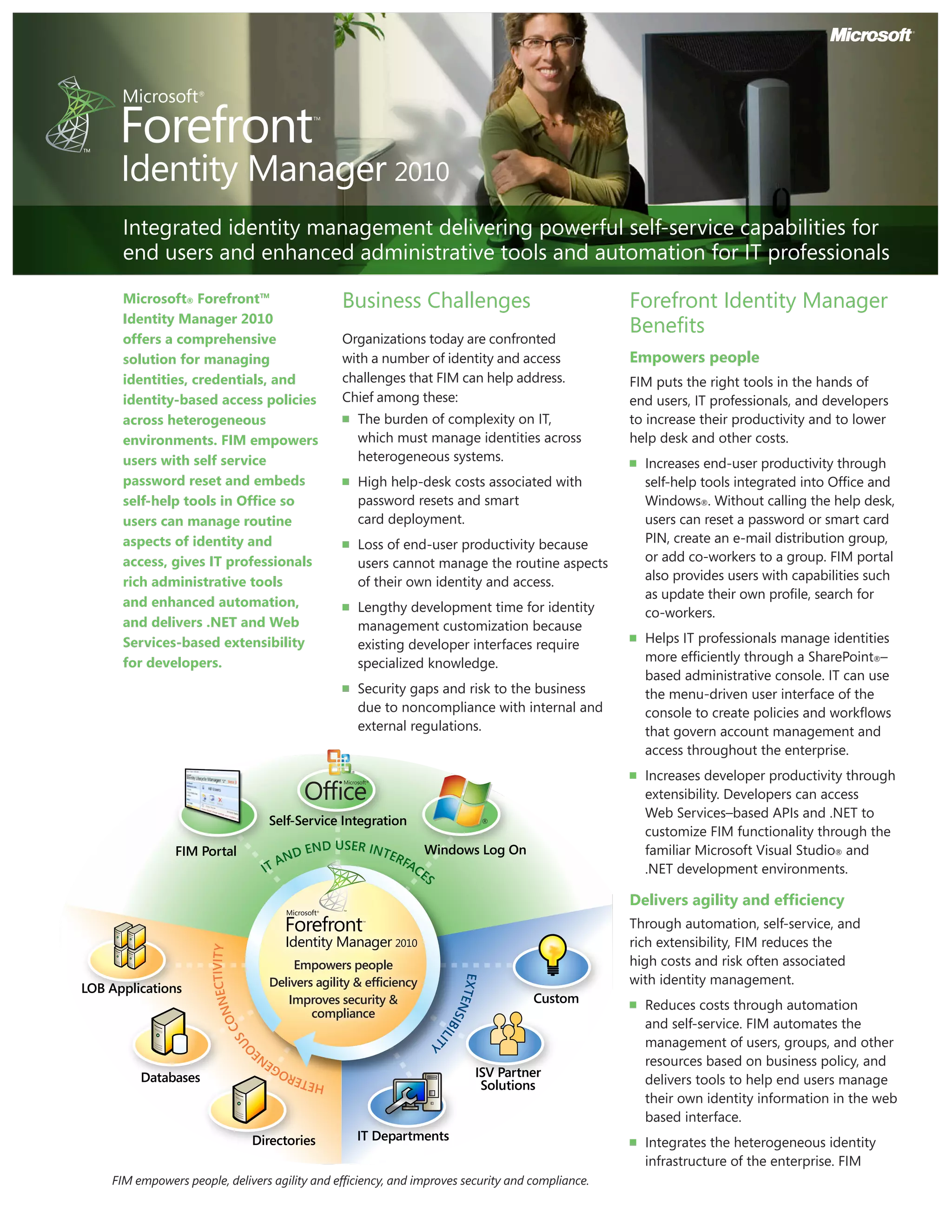 Forefront Identity Manager2010 | PDF