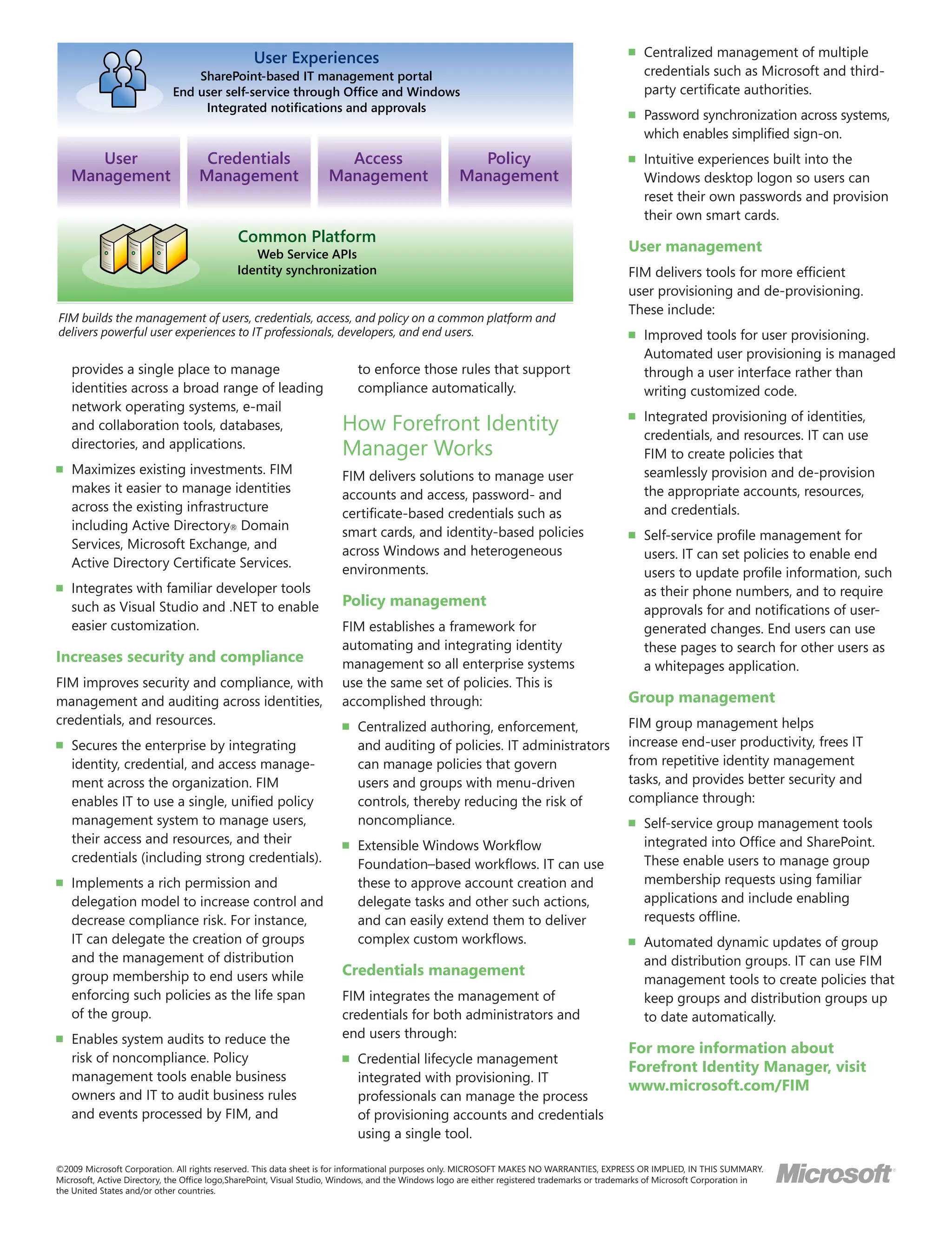 Forefront Identity Manager2010 Pdf