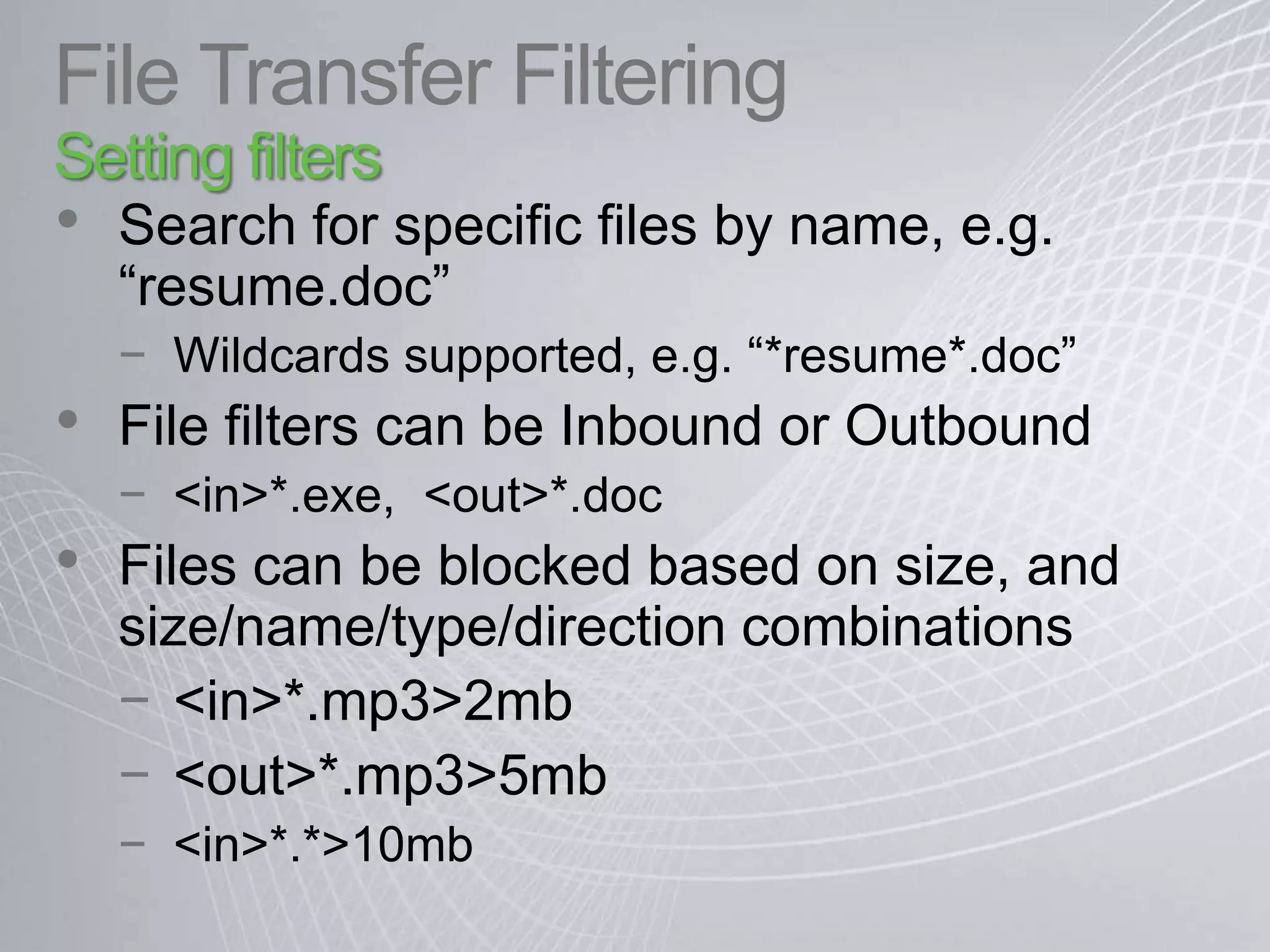 Microsoft Forefront - Security for Office Communications Server ...