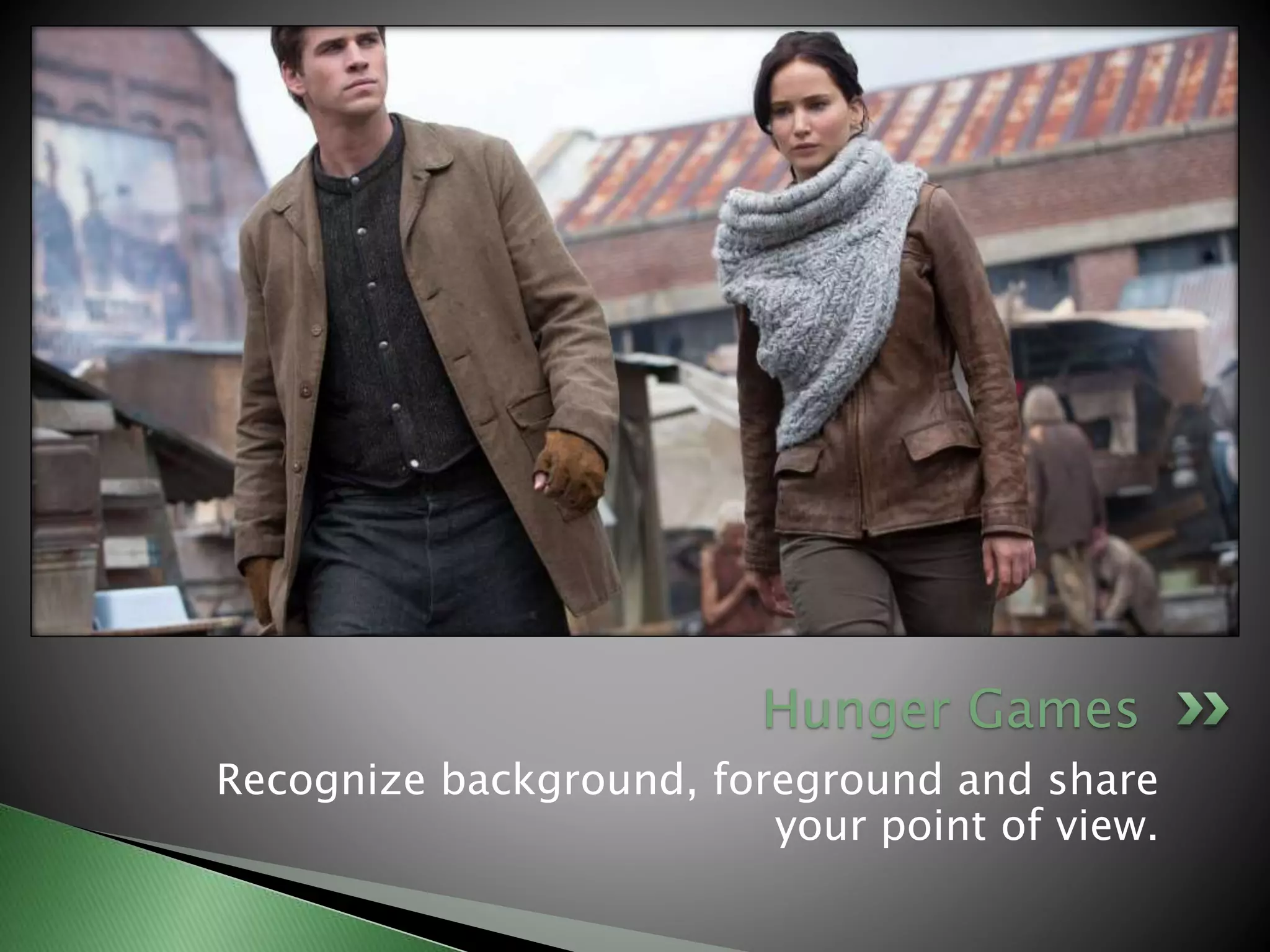 Foreground, background & point of view | PPT