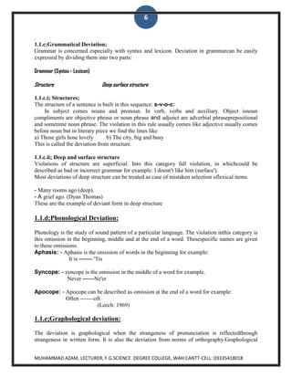 Foregrounding By Muhammad Azam | DOCX