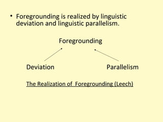 Foregrounding | PPT