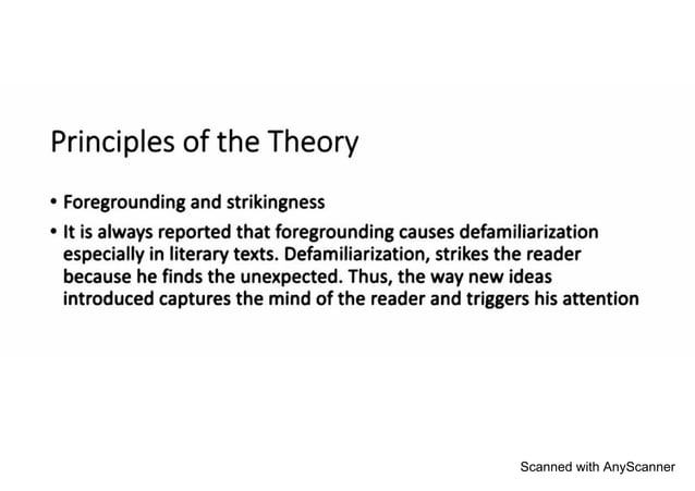 Using Foregrounding Theory As A Teaching Methodology In A – TMBI