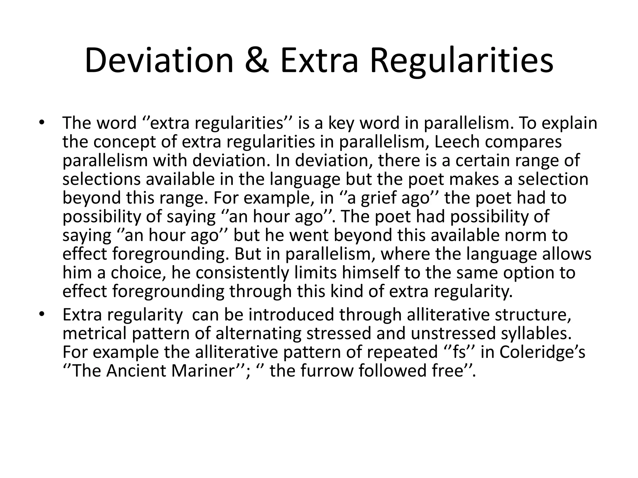 Foregrounding & Interpretation.ppt stylistics x | PPTX