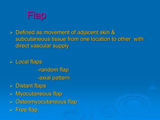 Forehead flap | PPTX