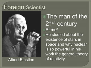 Foreign and Filipino Scientists | PPTX