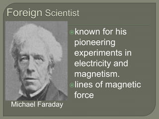 Foreign and Filipino Scientists | PPTX