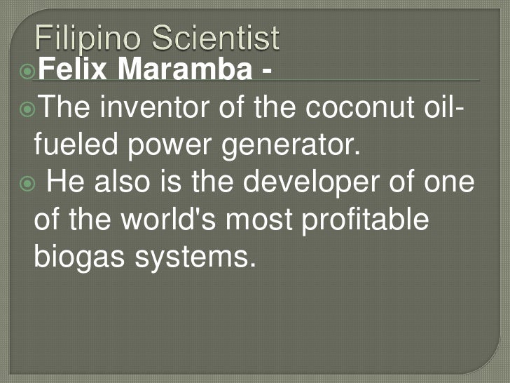 Foreign and Filipino Scientists