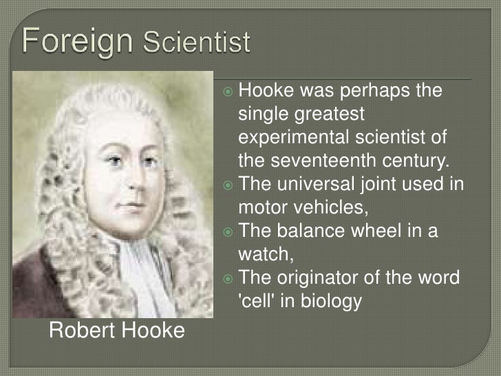 Foreign and Filipino Scientists