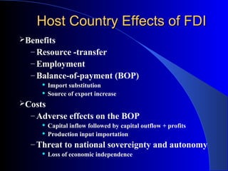 Foreign direct investment guide | PPT